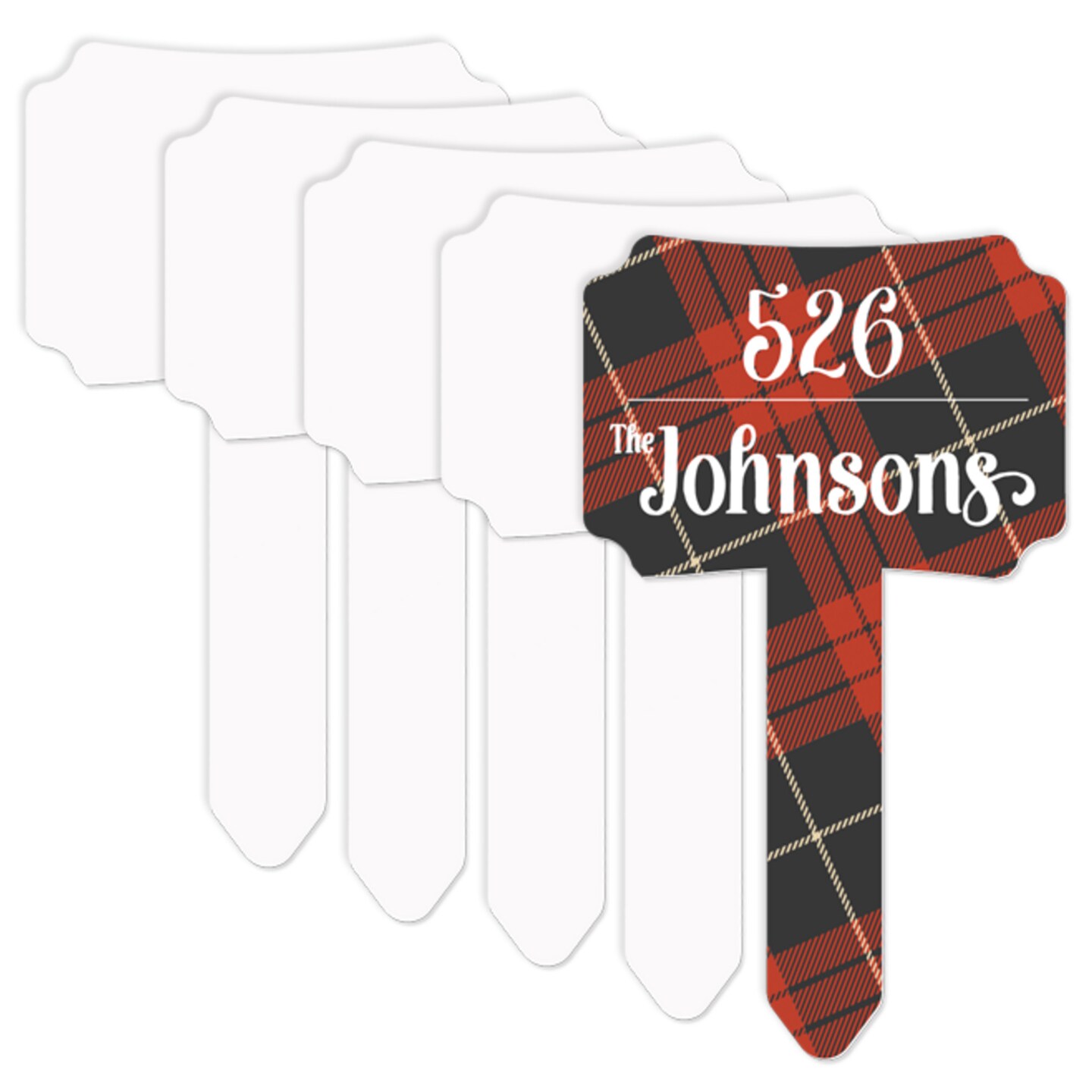 Unisub Sublimation Blank Outdoor Aluminum Garden Stake - Berlin Shape ...