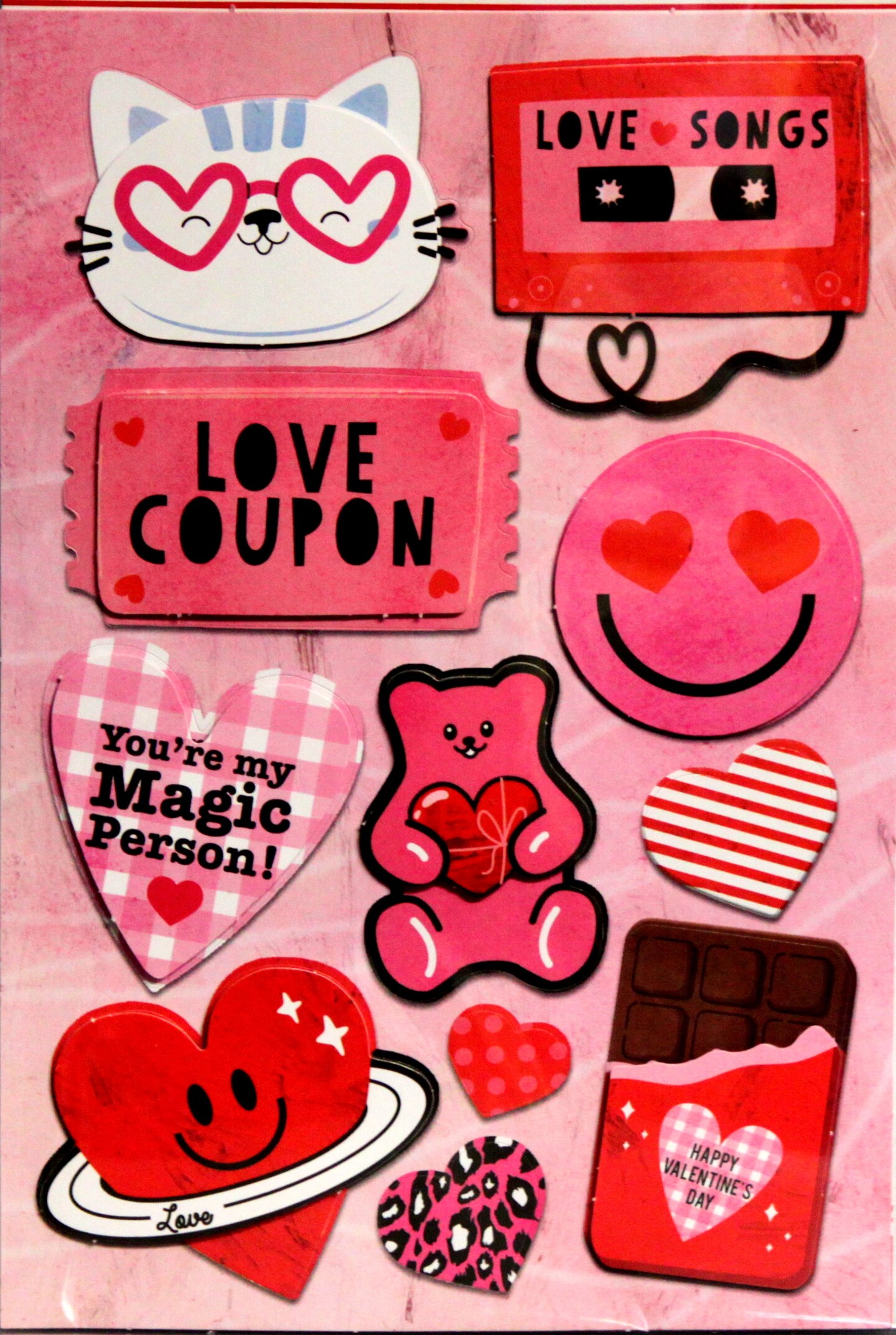 Premium Valentine's Day Dimensional Stickers | Michaels