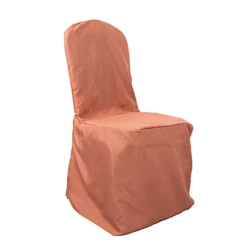 Set of 12 Polyester Banquet Chair Covers for Wedding Decor | Michaels