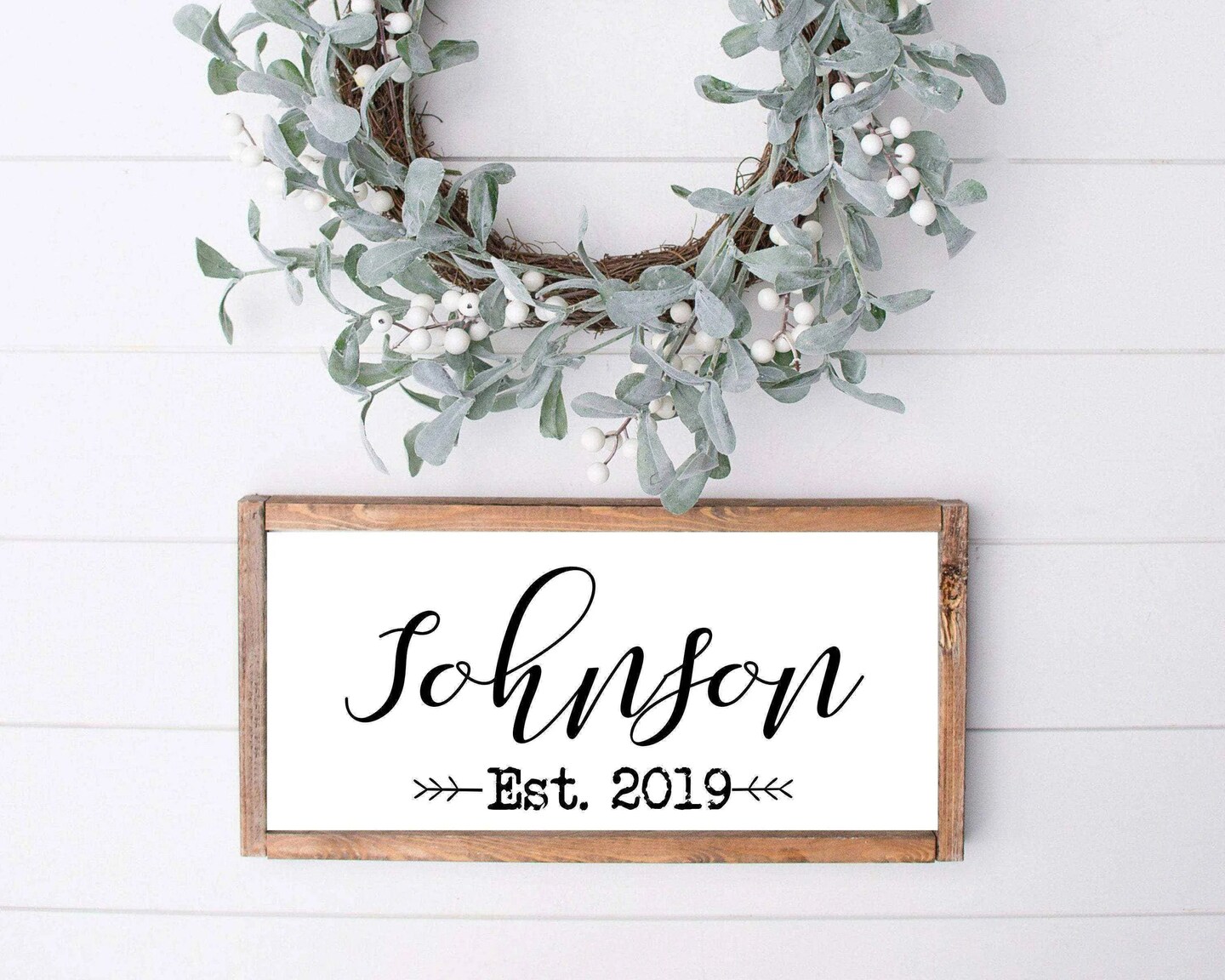 Family last name farmhouse wood Signs rustic | Michaels