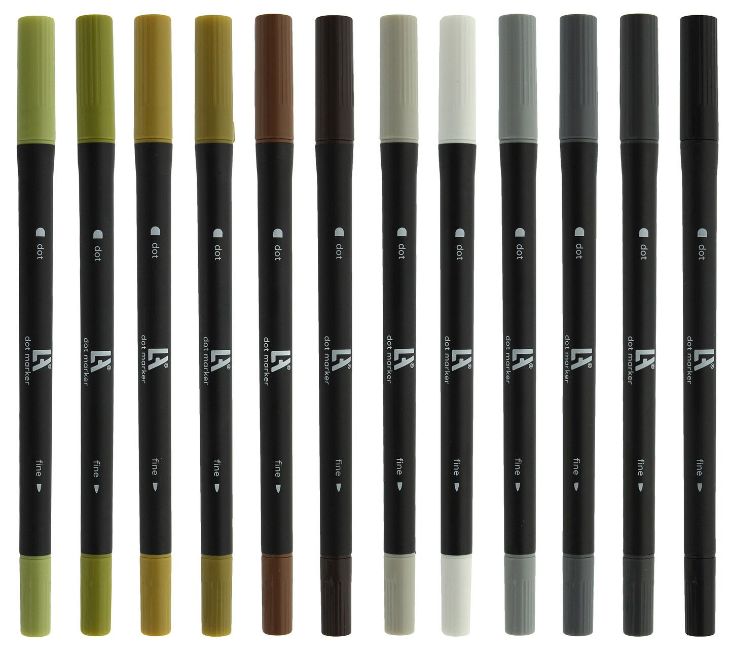 Leisure Arts Neutral Dot Marker 12 piece | Michaels