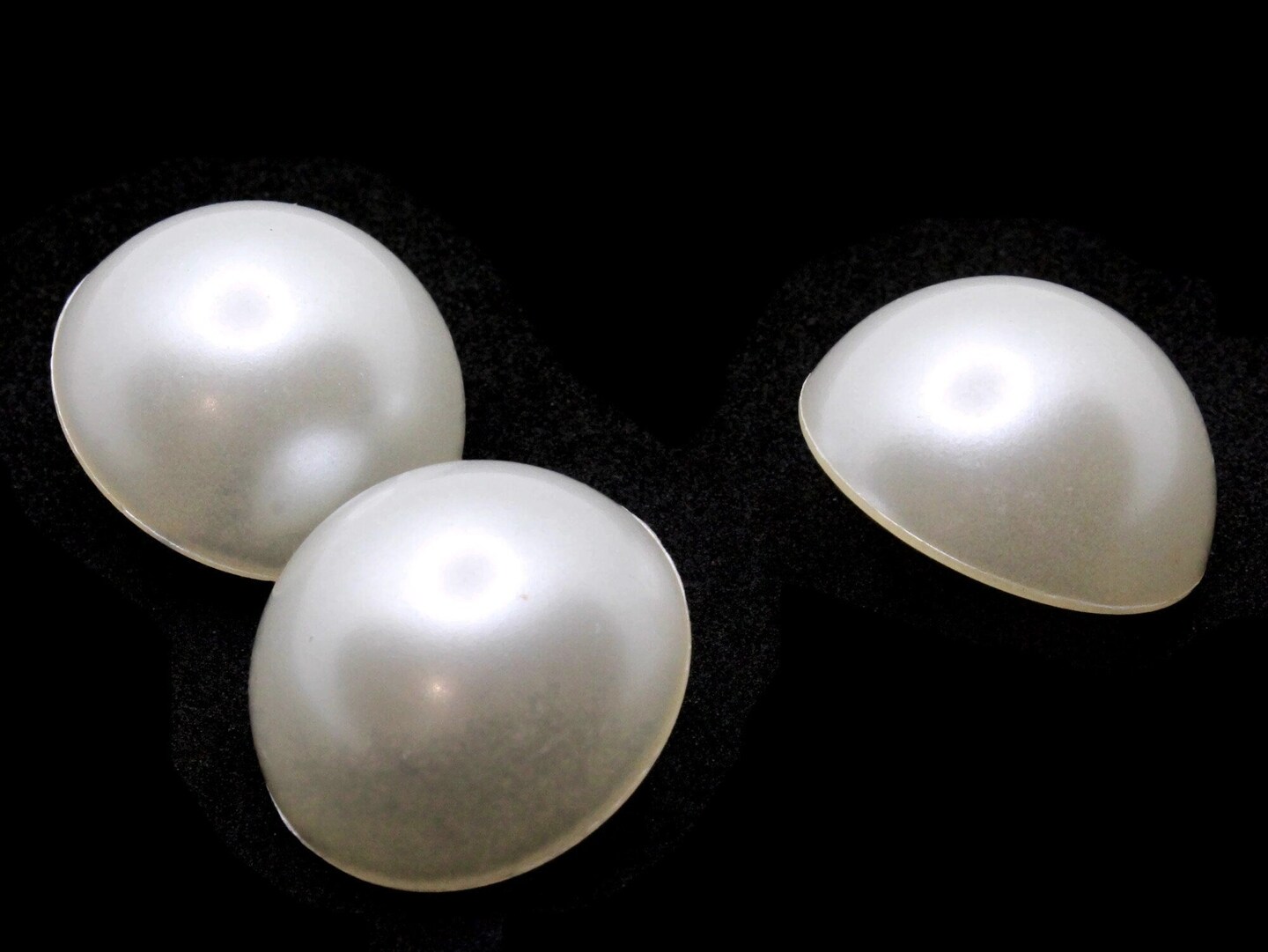 3 28mm Vintage White Plastic Pearl Shank Buttons Sewing Notions | Michaels