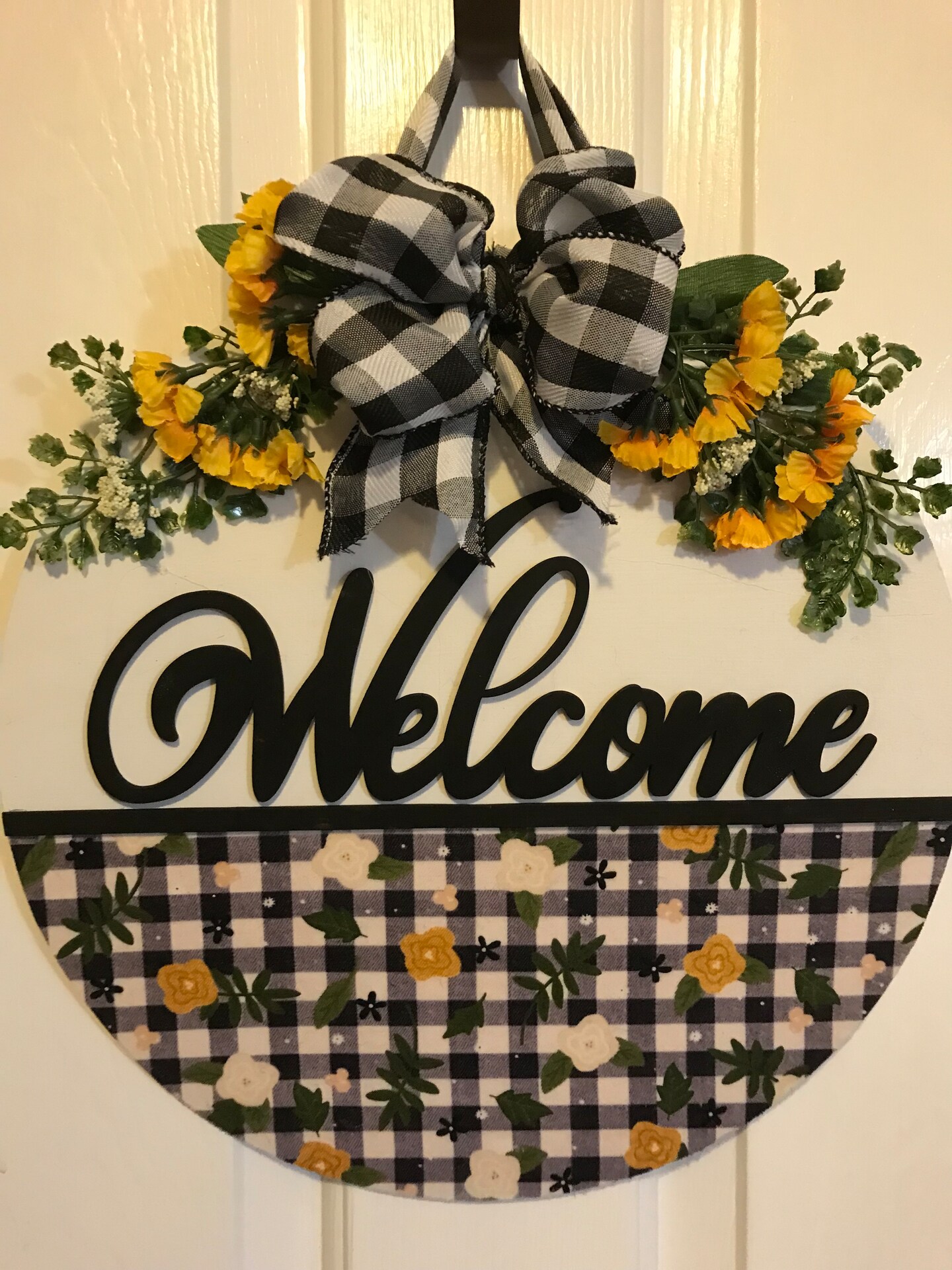 spring decorative wood doorhangers | MakerPlace by Michaels