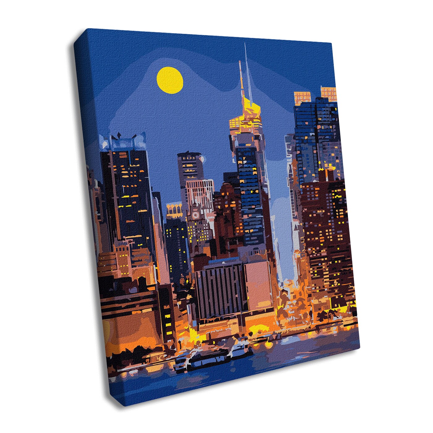 Painting by Numbers kit The streets of Manhattan KHO3611 | Michaels