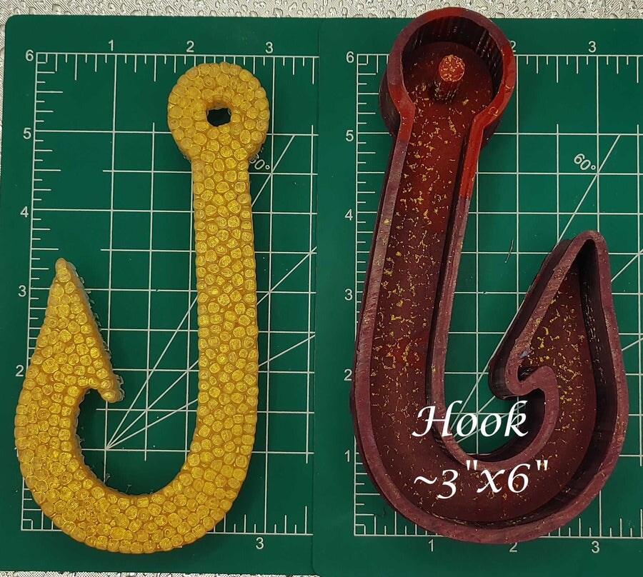 Hook Silicone Freshie Mold | Michaels