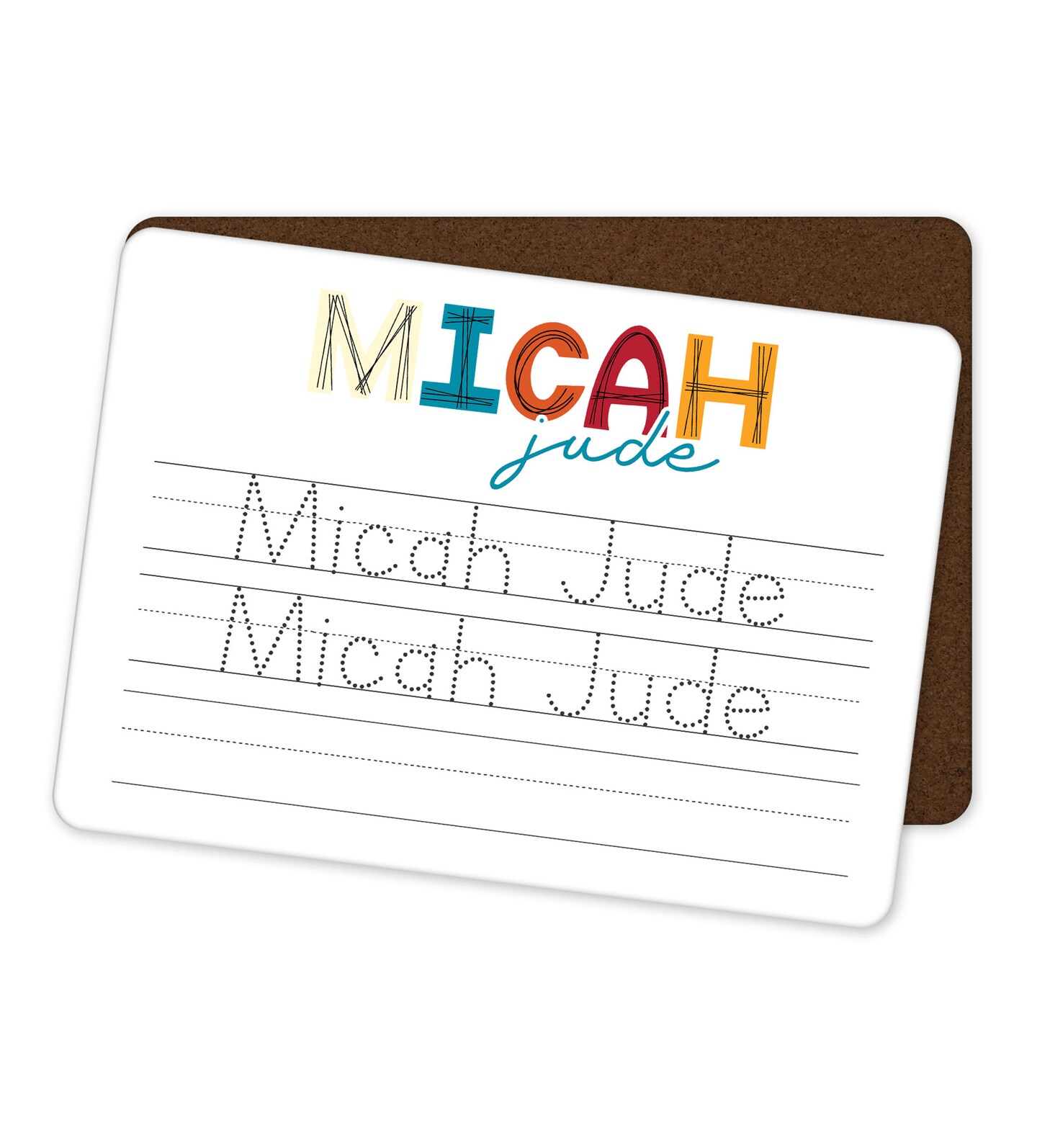 Name Practice Trace Board, I can write my name, Educational Tracing ...