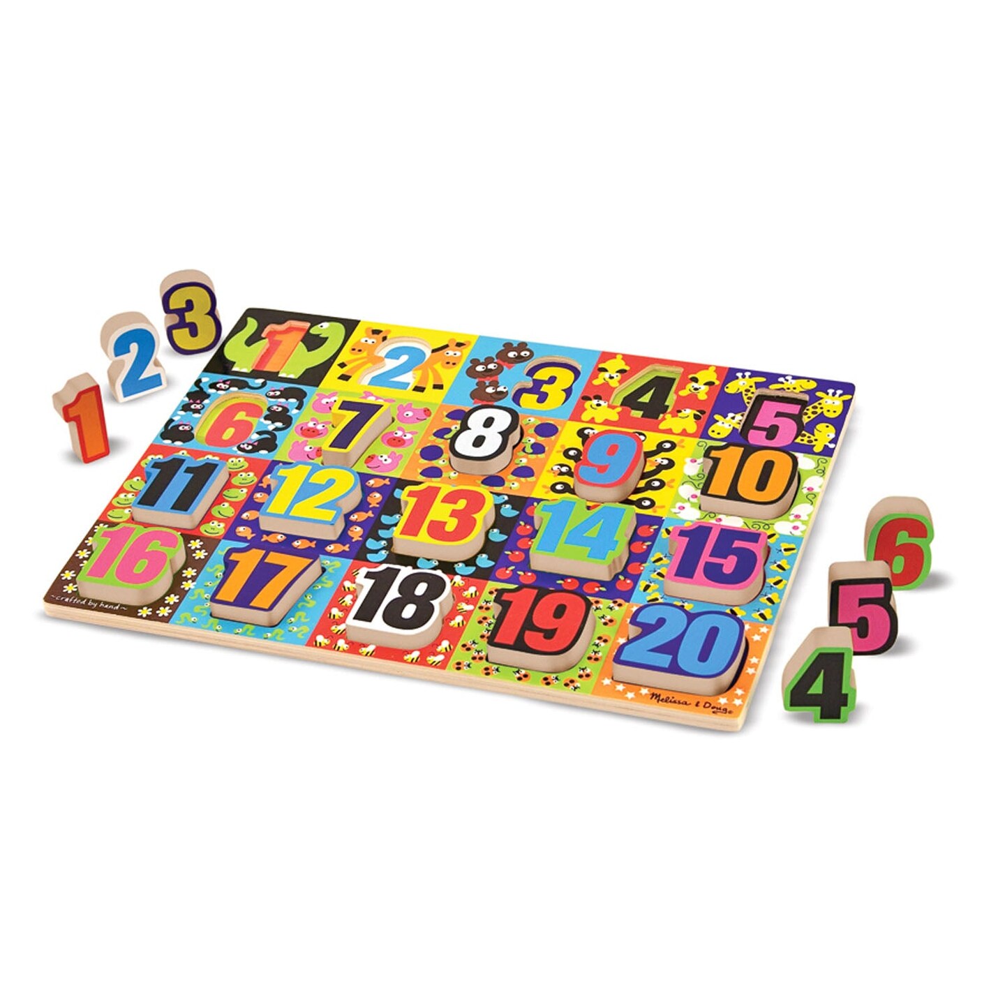 Jumbo Numbers Chunky Puzzle, 12" x 16", 20 Pieces | Michaels