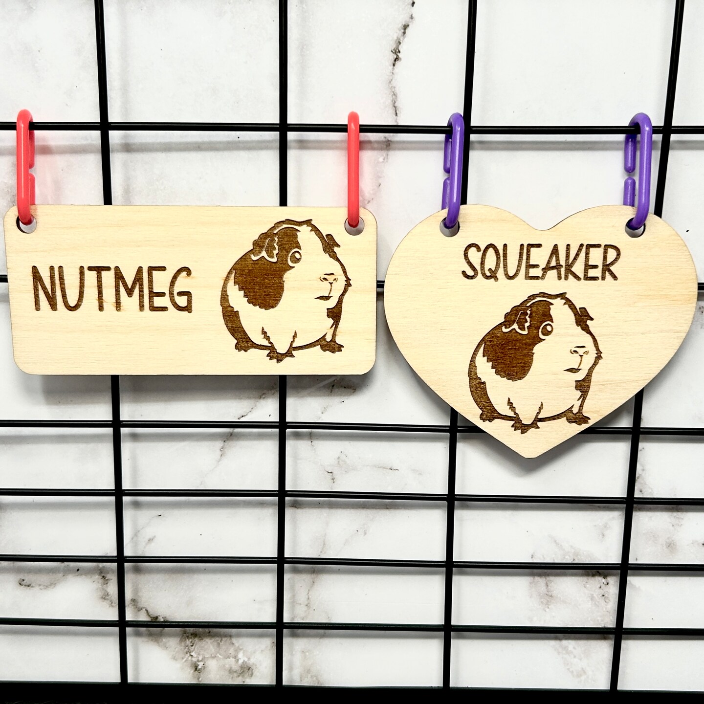 Guinea Pig Name Sign, Guinea Pig Name Tag, Guinea Pig Cage Sign, Guinea ...