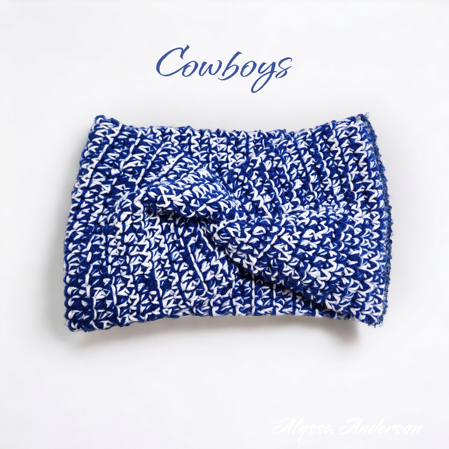 Handmade crochet cowboys twisted ear Warner | MakerPlace by Michaels