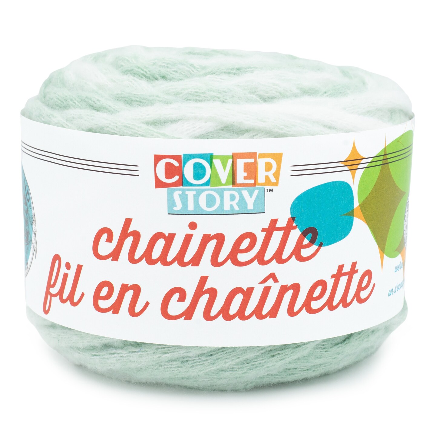 Lion Brand Cover Story Chainette Yarn-Mint | Michaels