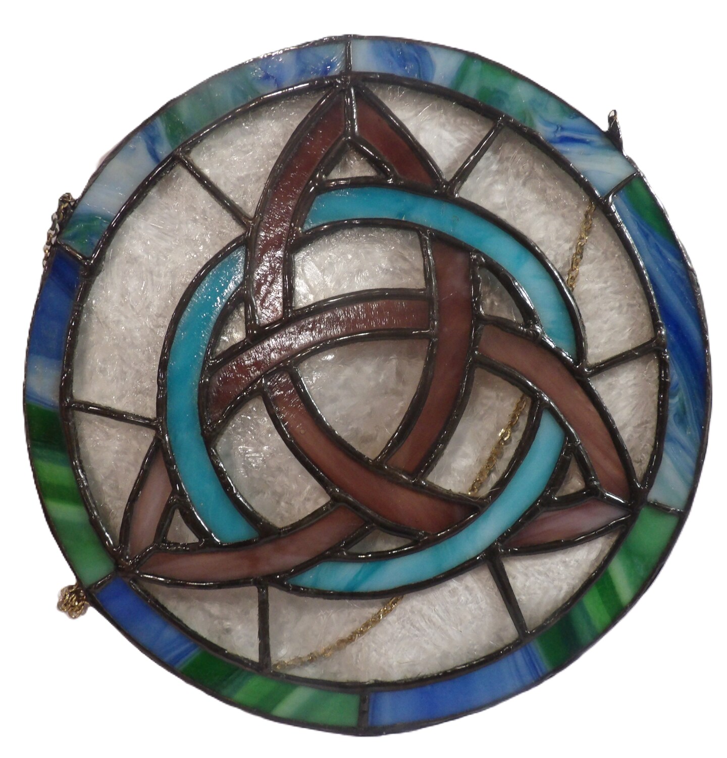 Stained Glass Trinity Knot Suncatcher | MakerPlace by Michaels