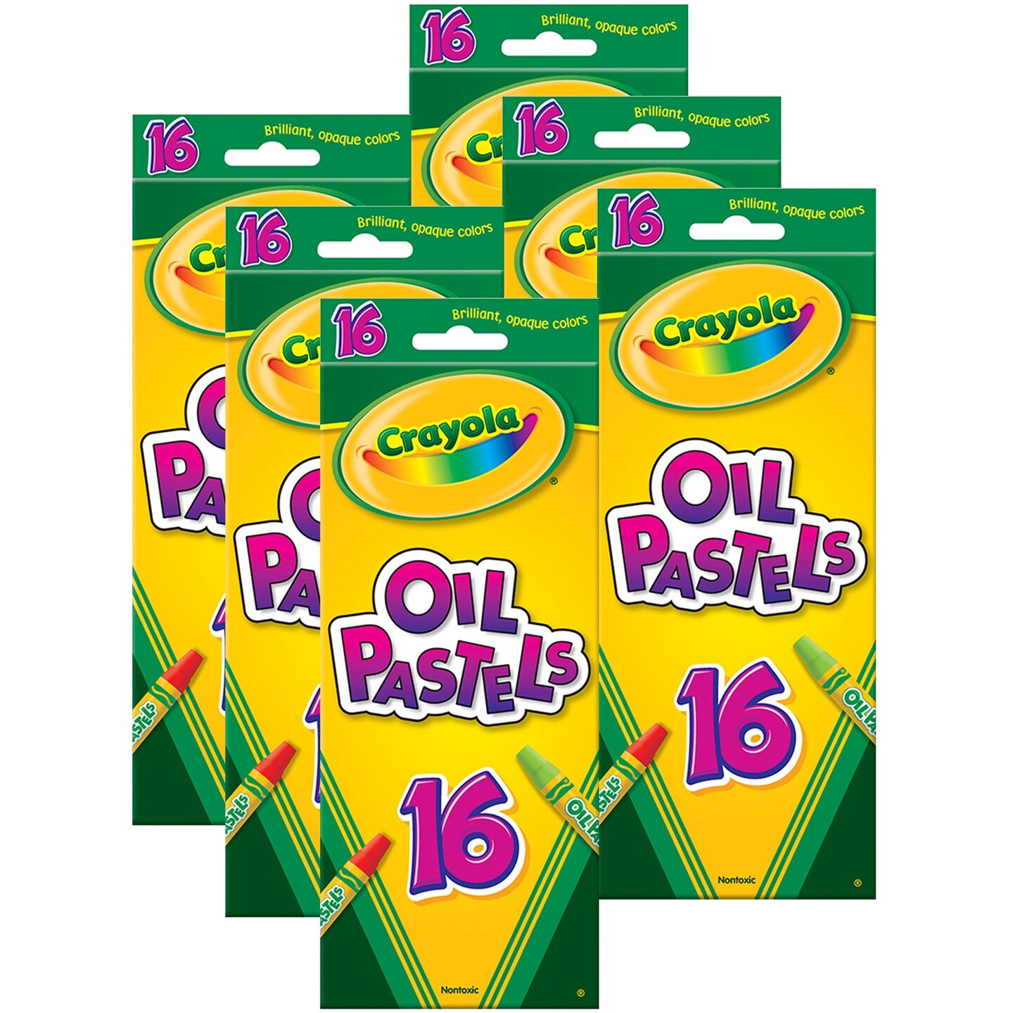 Oil Pastels, 16 Per Box, 6 Boxes | Michaels