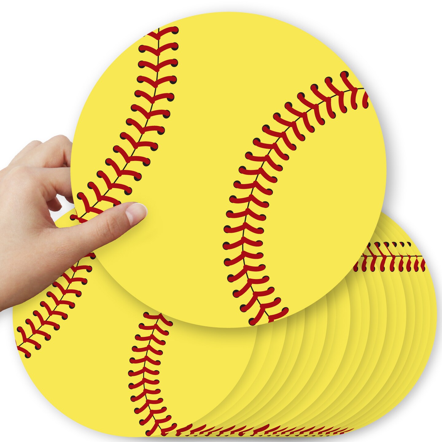 Big Dot of Happiness Grand Slam - Fastpitch Softball - Decorations DIY ...