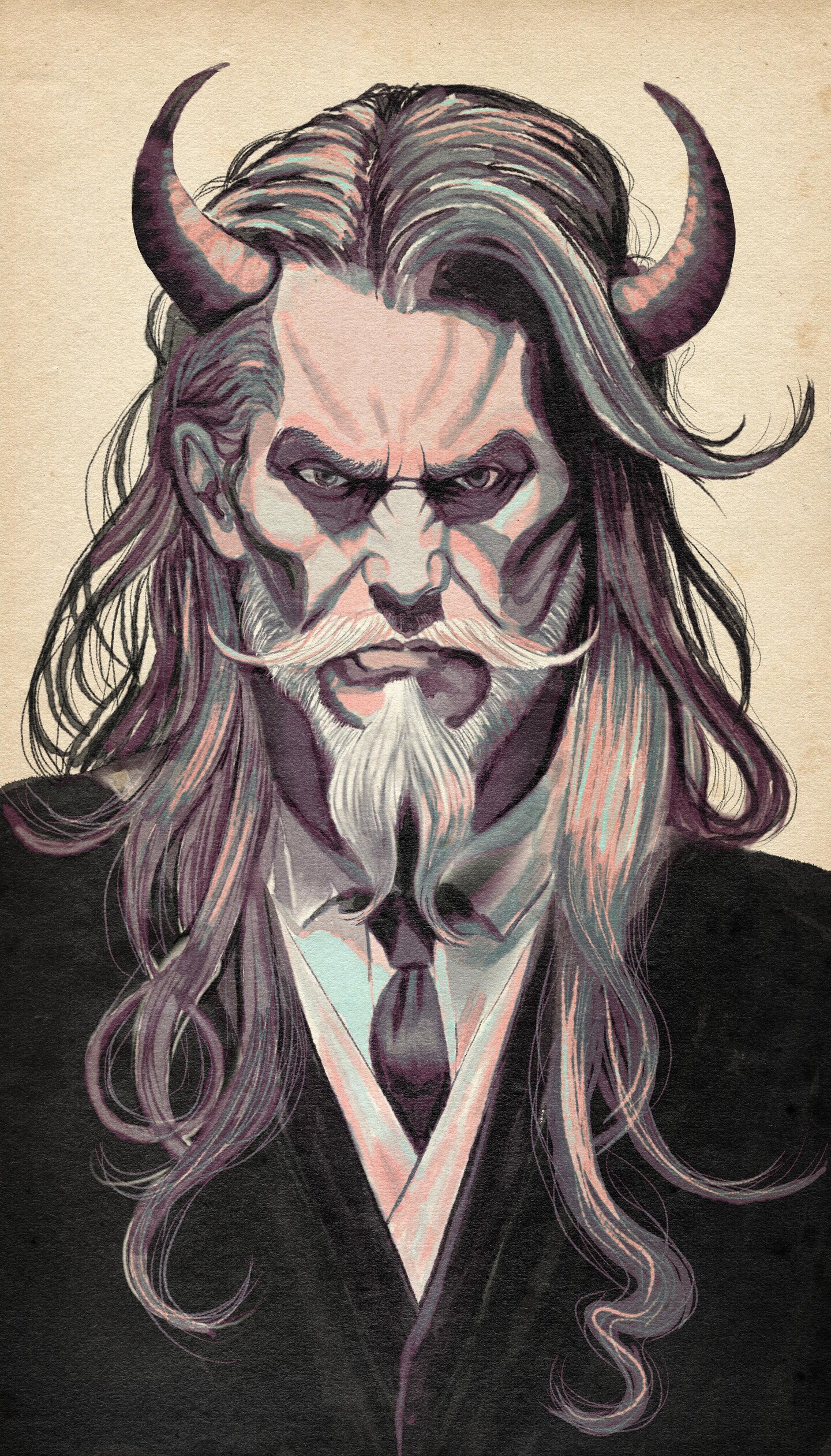 Visit From El Diablo Art Print | MakerPlace by Michaels