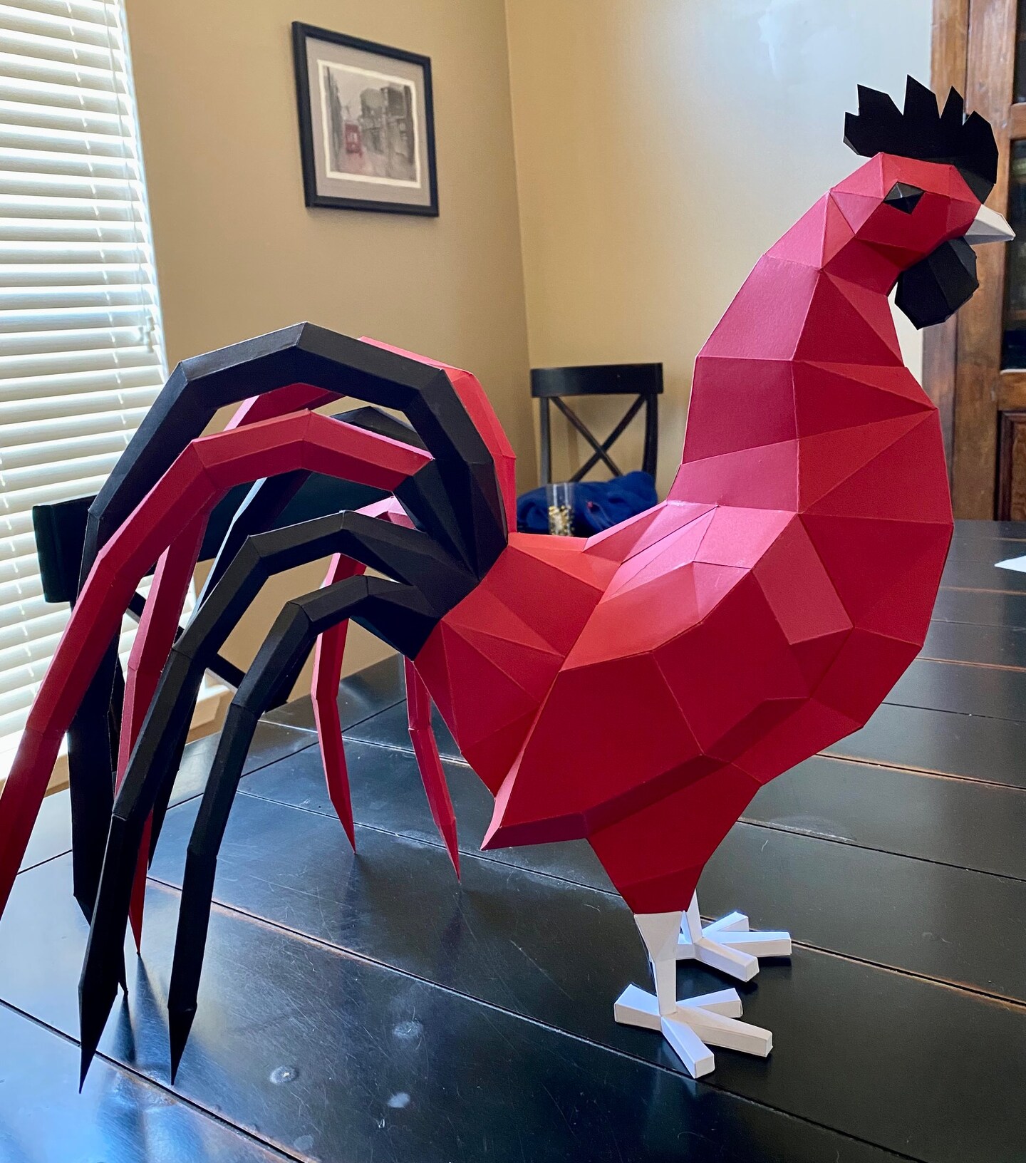University of South Carolina GAMECOCKS Mascot; Papercraft - Rooster ...