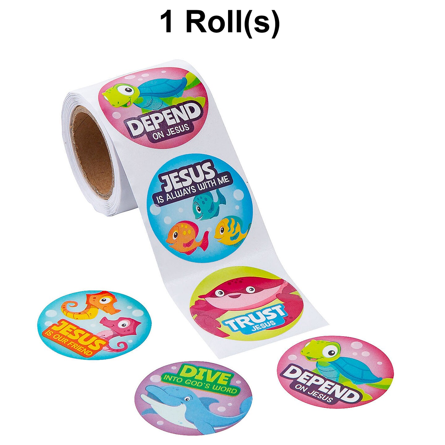 Under the Sea VBS Sticker Roll - 100 Pc. | Michaels