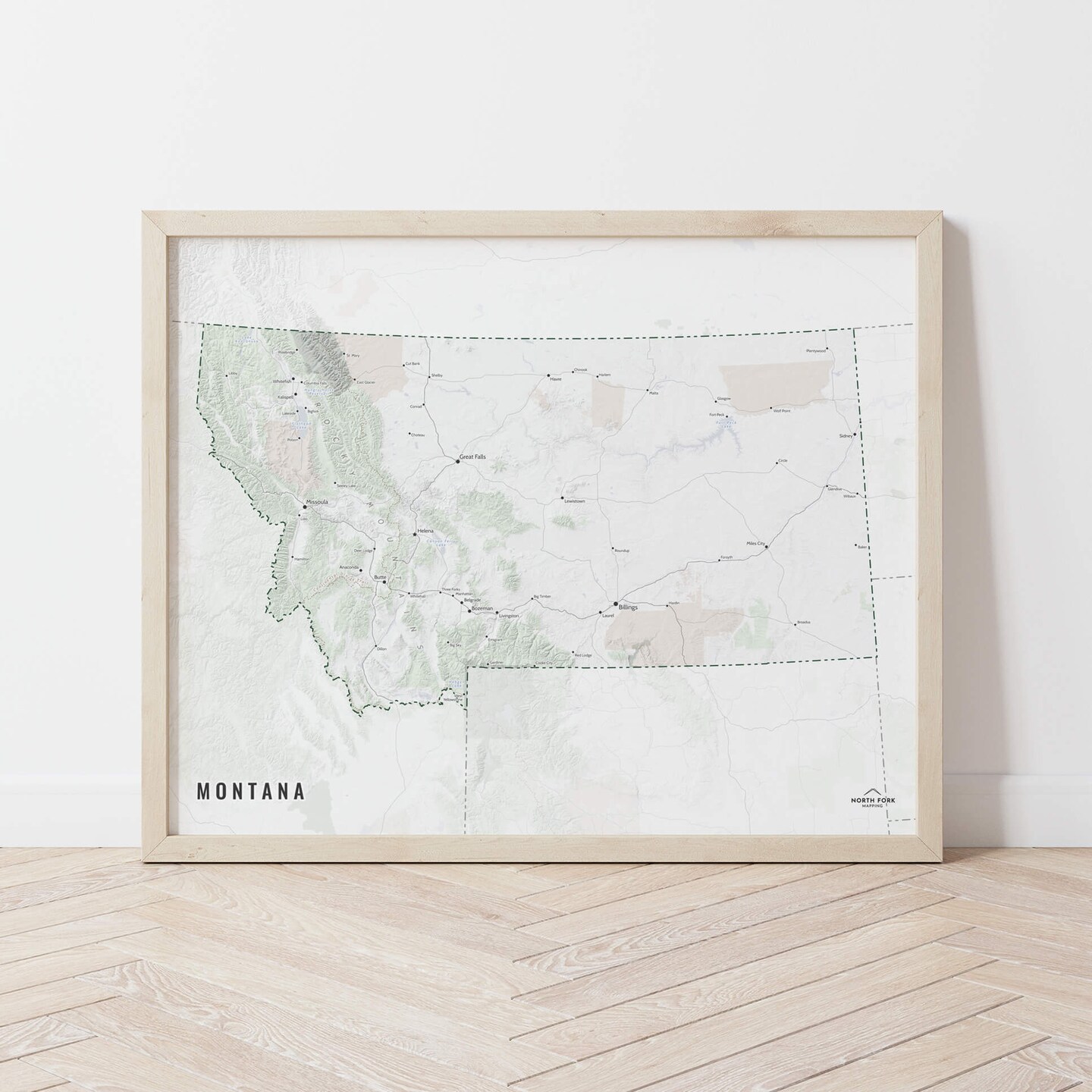 Montana Map, Map of Montana, Montana Cities, Bozeman, Missoula ...