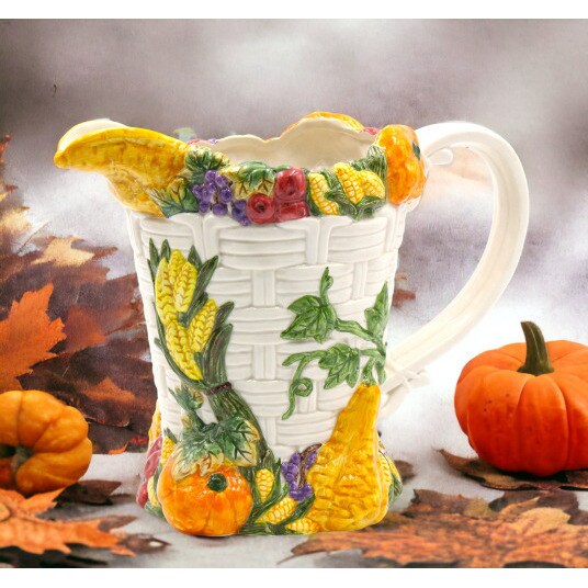 Ceramic Harvest Pitcher 40 Oz Vintage | Michaels