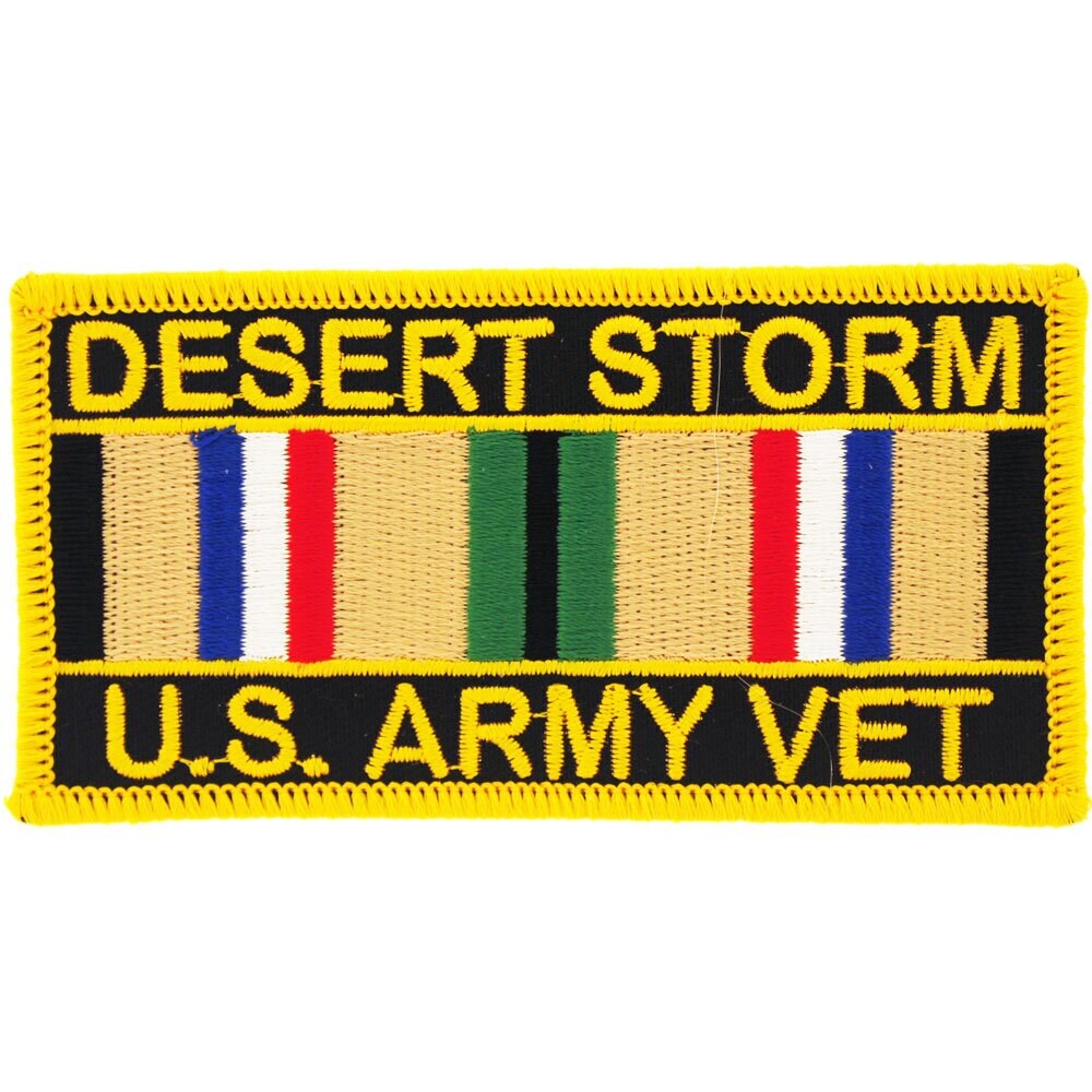 Desert Storm US Army Vet Service Ribbon Patch (4"X2-1/8") | Michaels