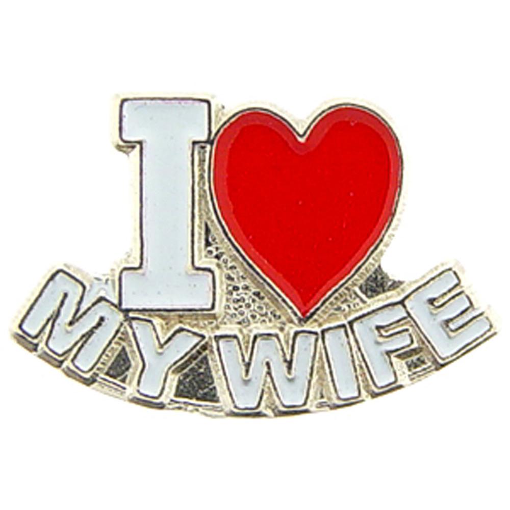 I Love My Wife Pin 1" | Michaels