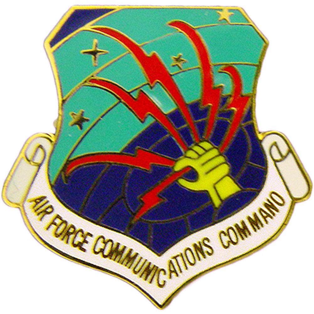 Pins: USAF - Air Force COMMUNICATION CMD (1") | Michaels