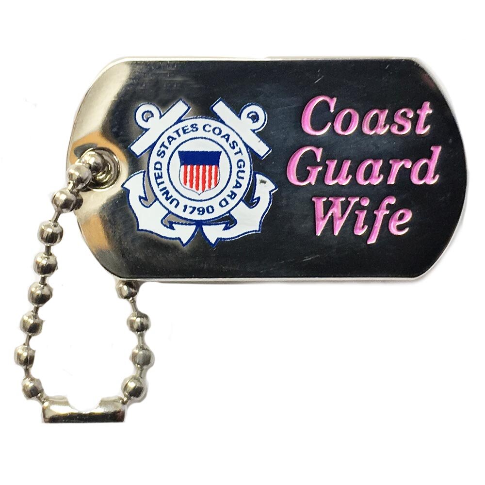 Eagle Emblems Pin-Uscg, Logo, Wife "Dog Tag" (1") | Michaels