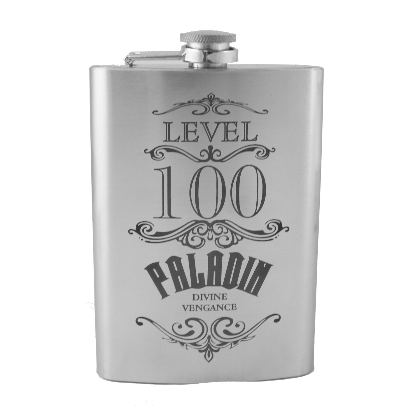 8oz wow level 100 paladin Stainless Steel Flask | Michaels