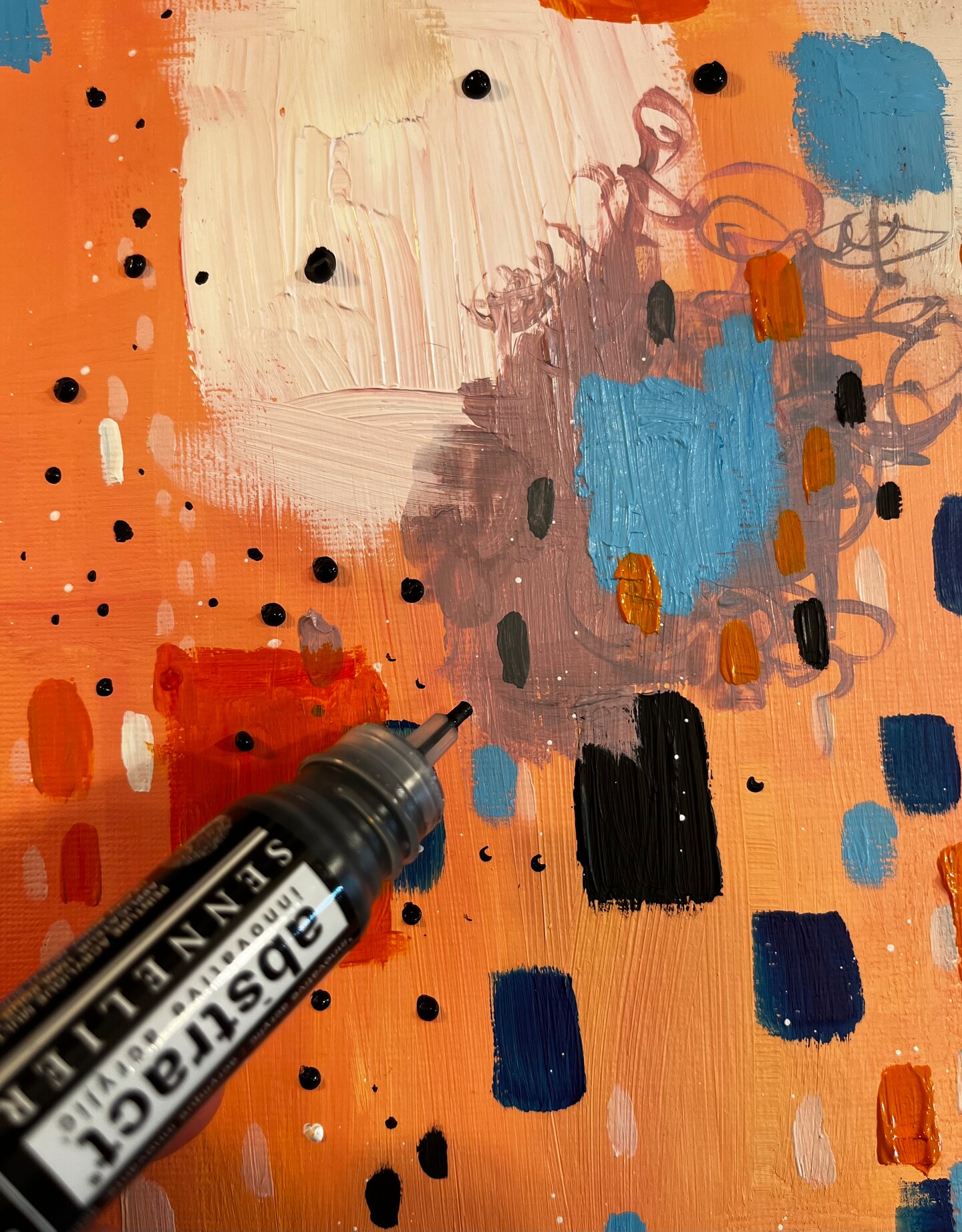 Abstract Painting with Adrienne Hodge with @AdrienneHodgeArt | Classes ...