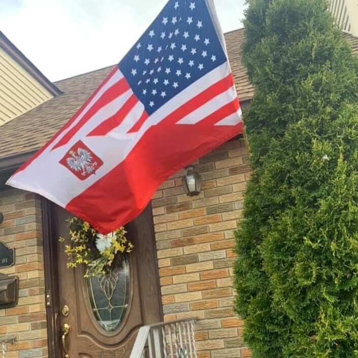Polish American Flag Double sided Polska flag Poland Flaga | Michaels