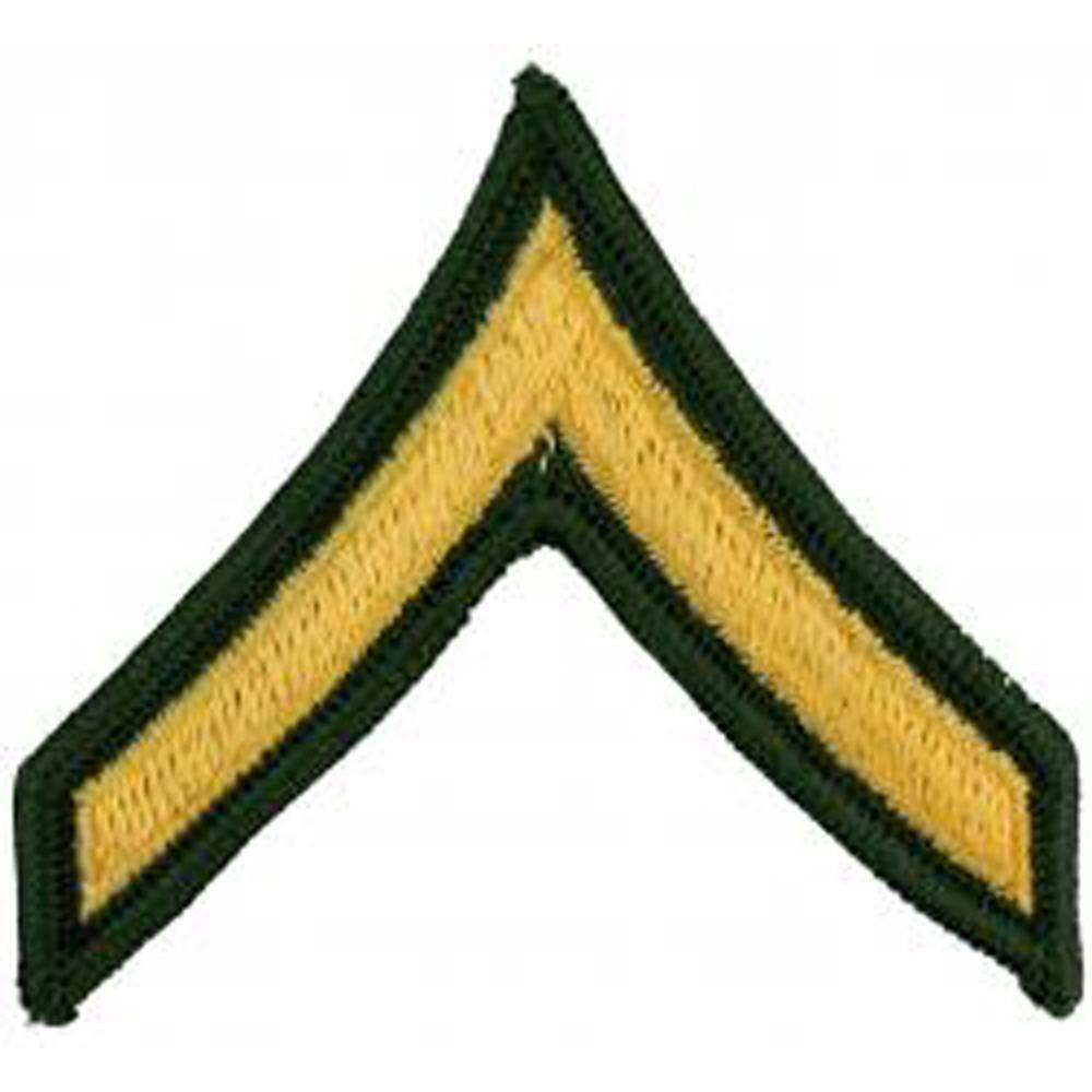 U.S. Army Pair Private Dress Green Rank Patches | Michaels
