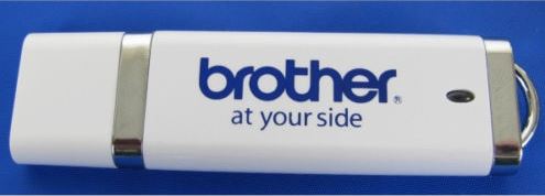 Brother SAUSB1 Embroidery Design Transfer USB Memory Stick 10 Pack ...