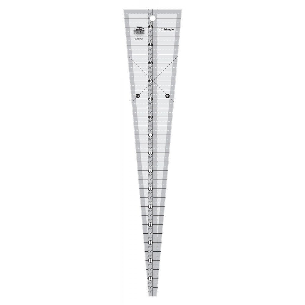 Creative Grids 10 Degree Triangle Ruler | Michaels