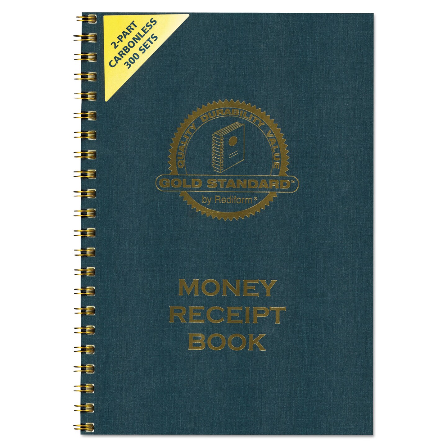 Rediform Money Receipt Book 7 x 2 3/4 Carbonless Duplicate Twin Wire ...