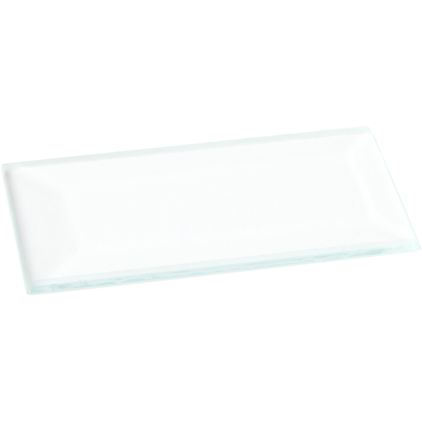 Plymor Rectangle 3mm Beveled Clear Glass, 1 inch x 2 inch | Michaels