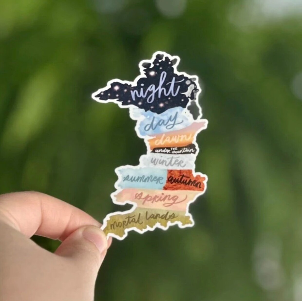 Waterproof Prythian Sticker for Kindle, Book Sticker, Gift Sticker for ...