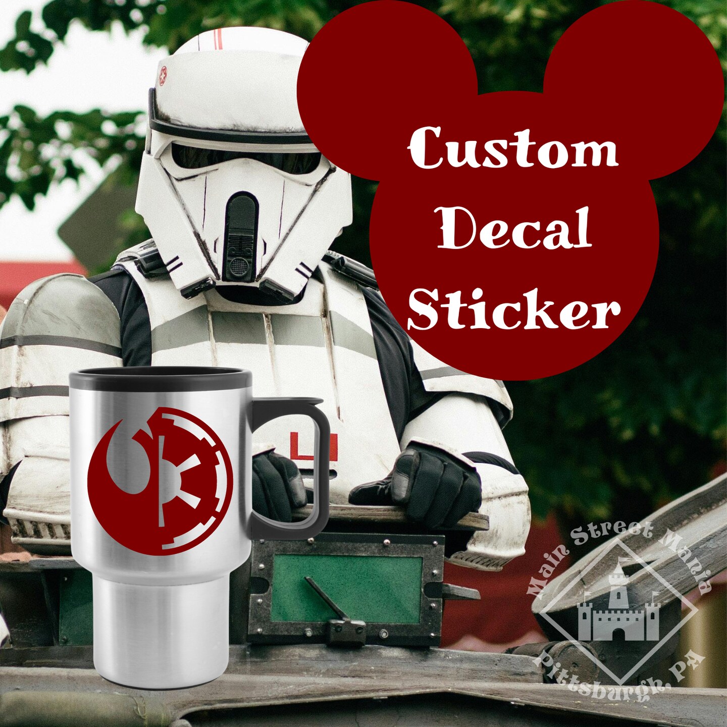 Rebel Empire Star Wars Decal Sticker | MakerPlace by Michaels