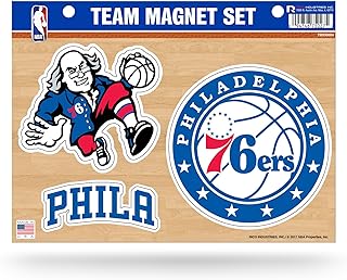 76ers Die Cut Team Magnet Set Sheet, 8.5 x 11" | Michaels