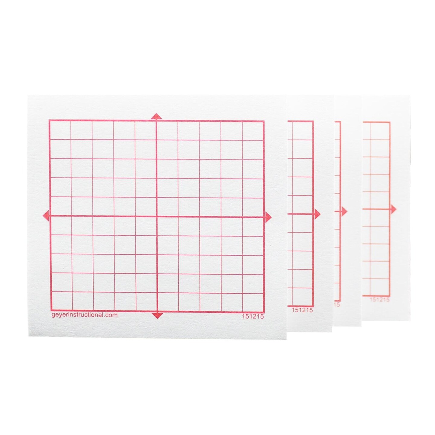 Graphing 3M Post-it® Notes, XY Axis, 10 x 10 Square Grid, 4 Pads | Michaels