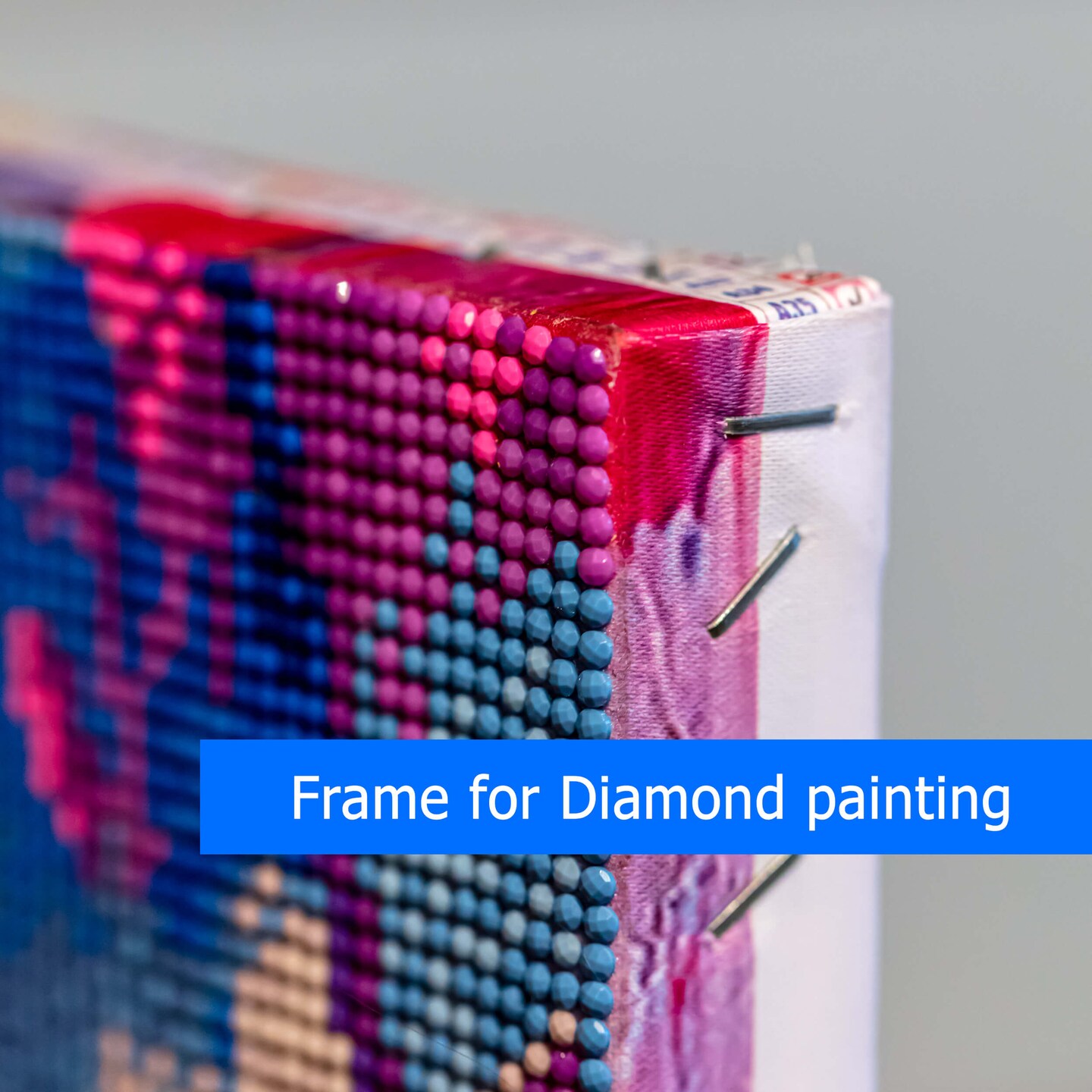 A frame for Diamond Painting | Custom frame for Diamond Art ...