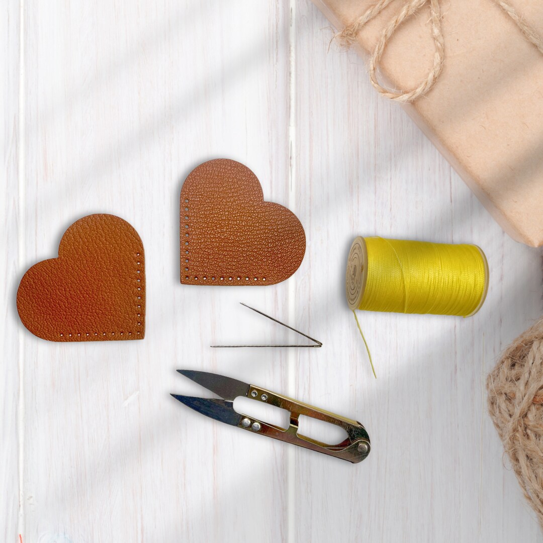 DIY Kit for Hearty Leather Bookmark, Step by Step video guide, Handmade ...