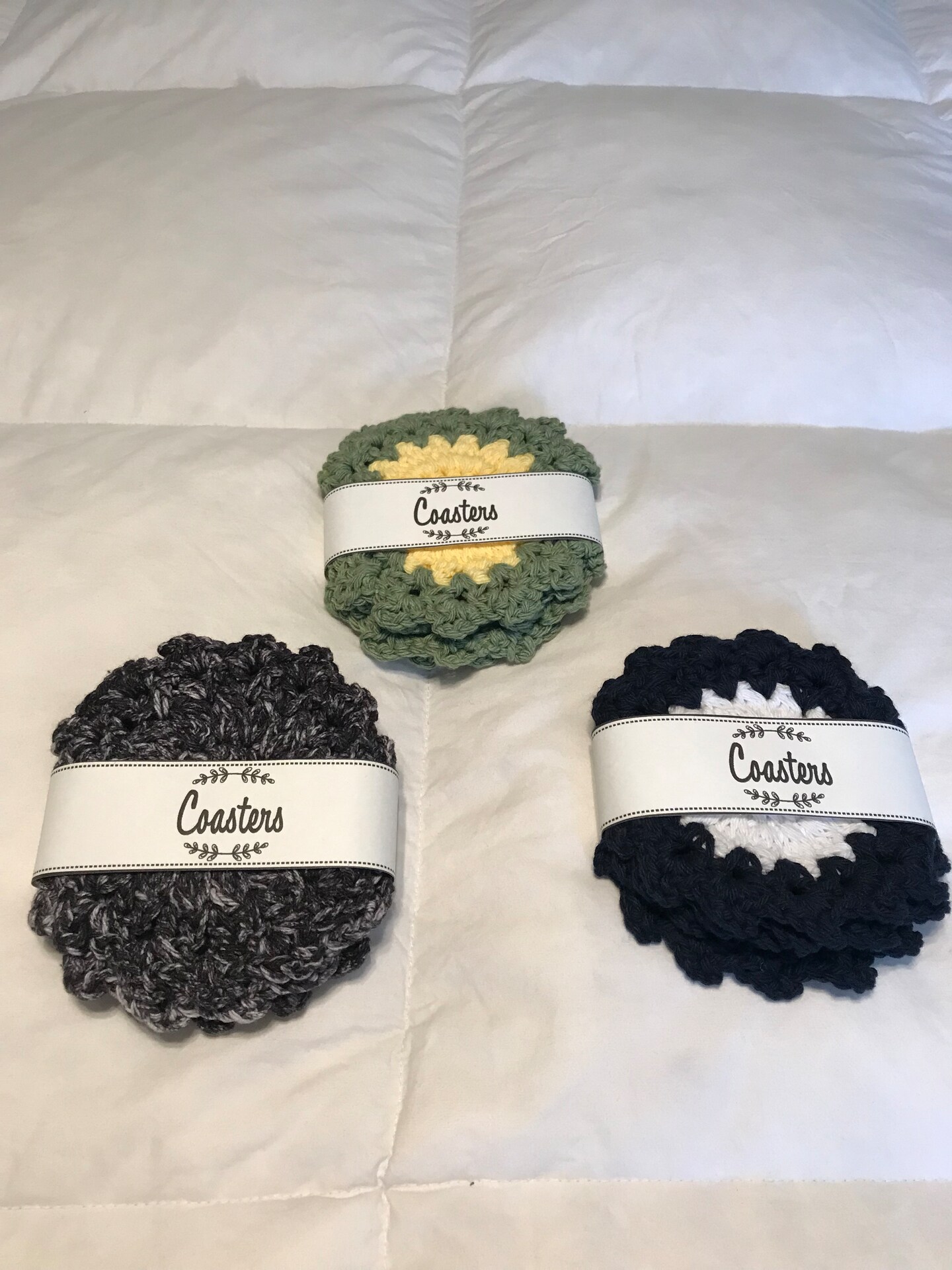 Handmade crochet Coasters | MakerPlace by Michaels