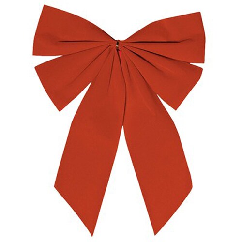 Flocked Christmas Red Bows - 15" x 11" | Michaels