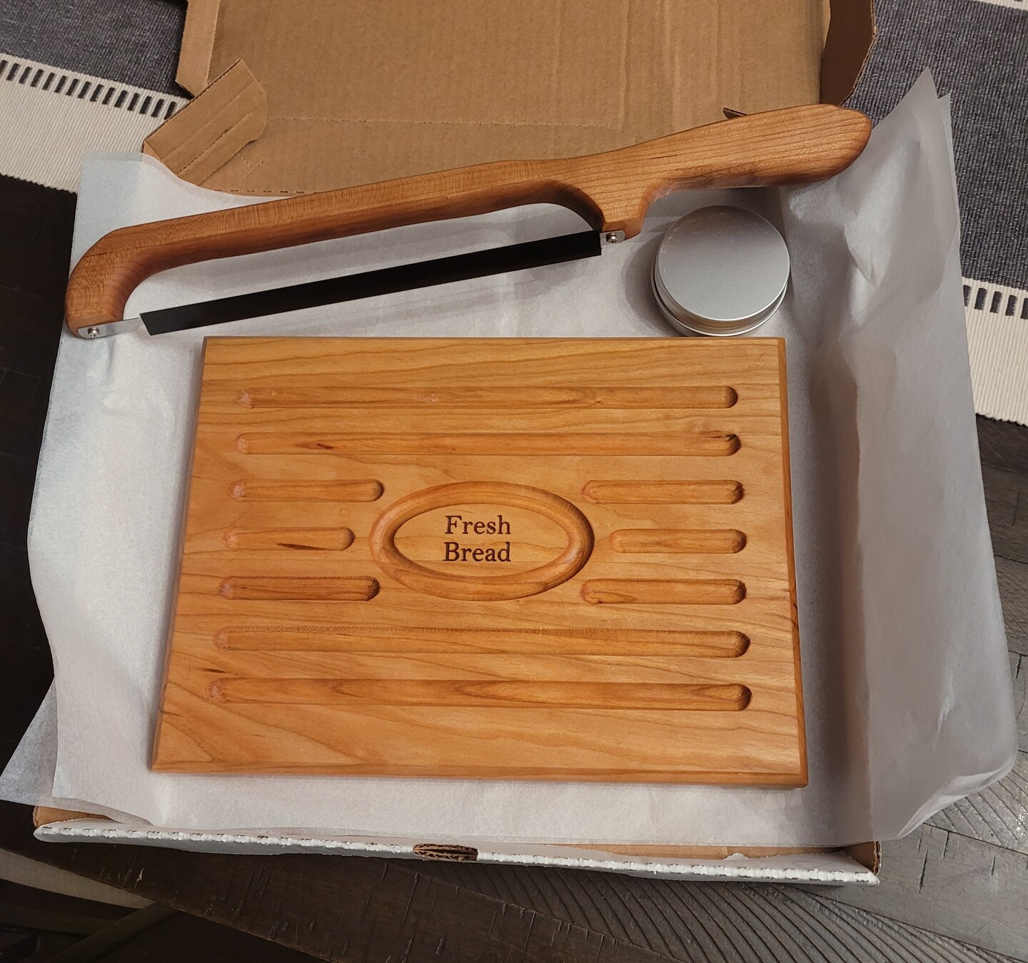 Bread Board With Optional Bread Knife | MakerPlace by Michaels