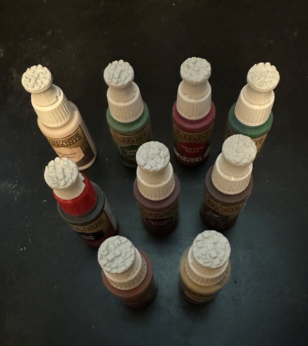 10 pack of Themed Speed Paint Cap Toppers - Contrast Paint Cap Toppers ...