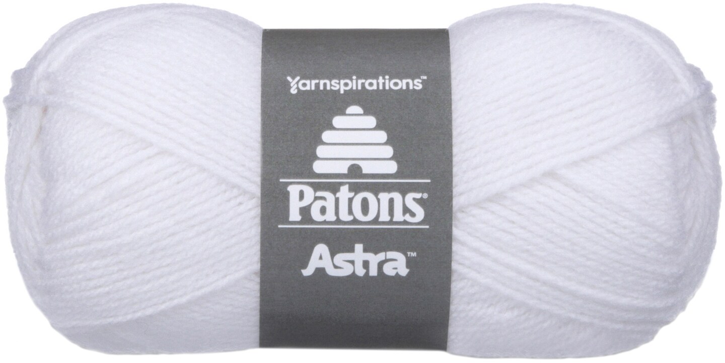 Patons Astra Yarn - Solids-White | Michaels