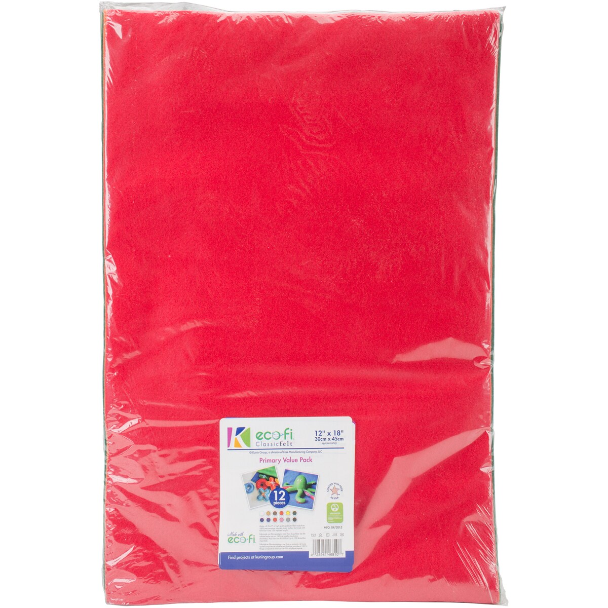 Kunin Felt Fun Pack 12"X18"-Assorted Colors | Michaels