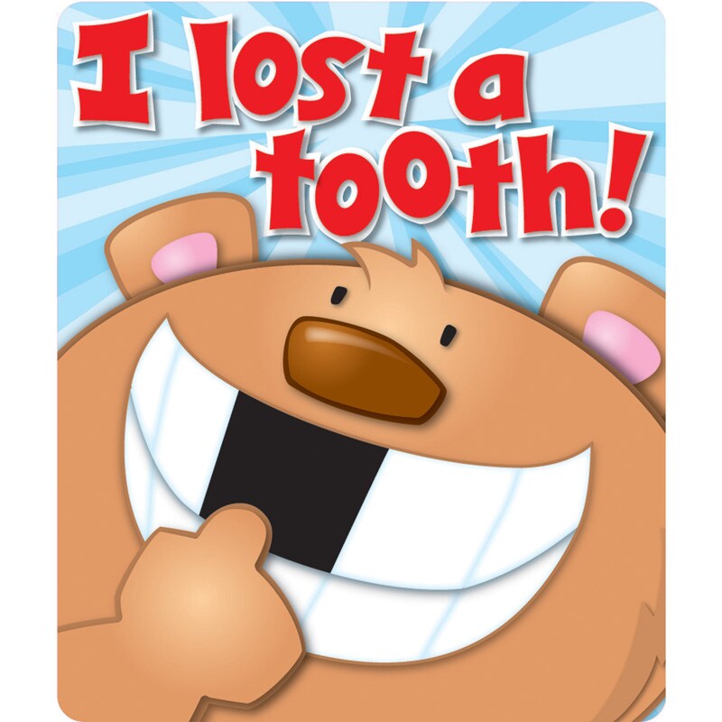 I Lost a Tooth Motivational Stickers, 24 Stickers | Michaels