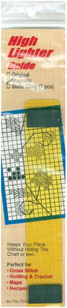 Yarn Tree Magnetic High Lighter Guide 6"X1"-Yellow | Michaels