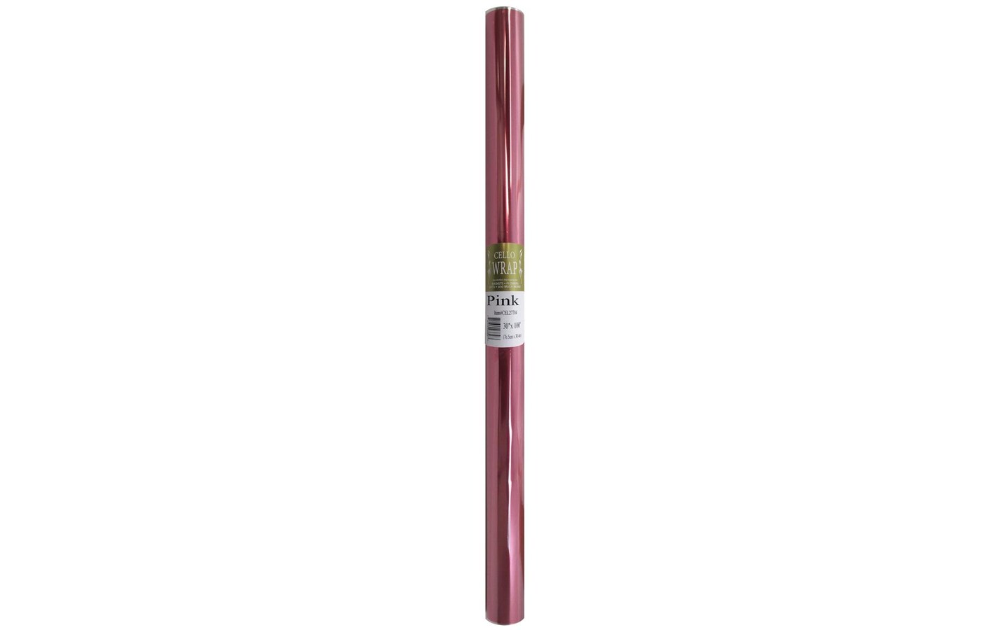 Cello Wrap 30"x100' Roll Solid Pink | Michaels