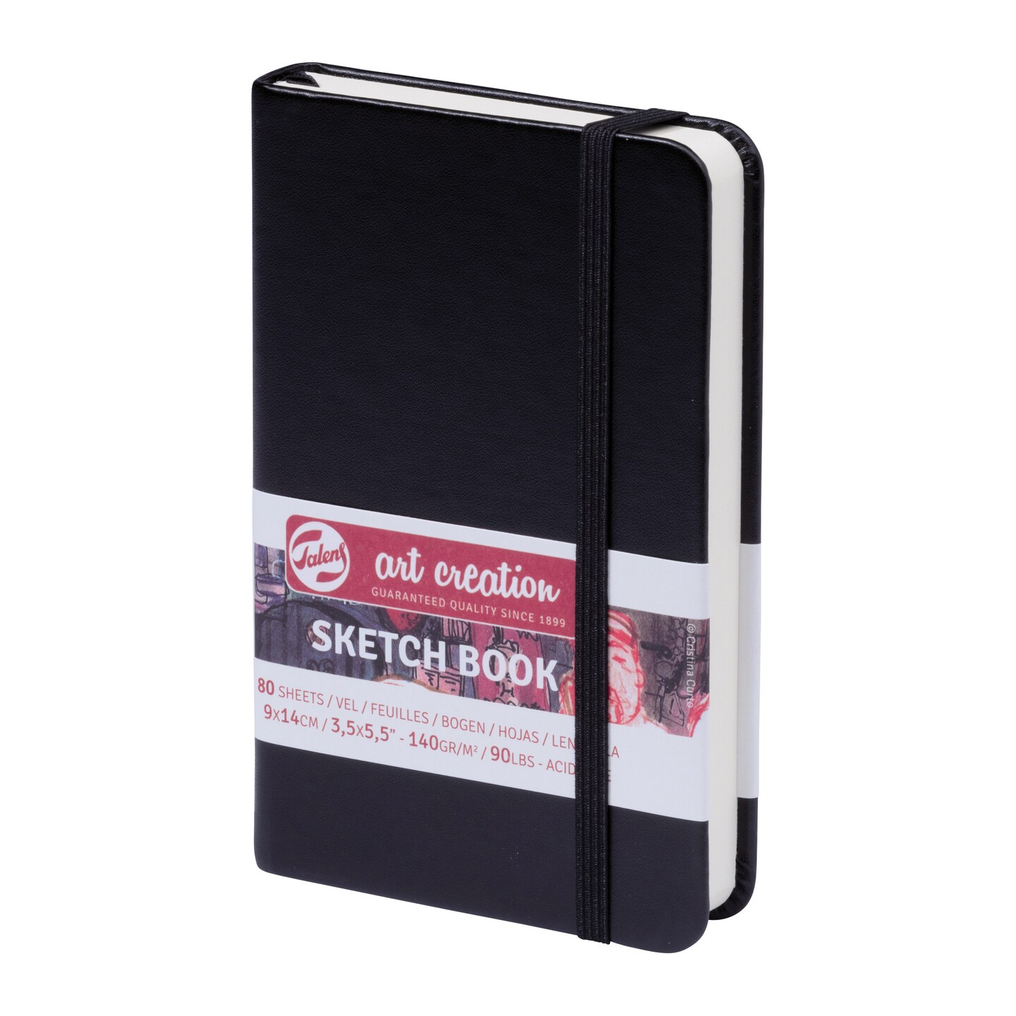 Talens Art Creation Sketch Book, Black, 3.5" x 5.5" | Michaels